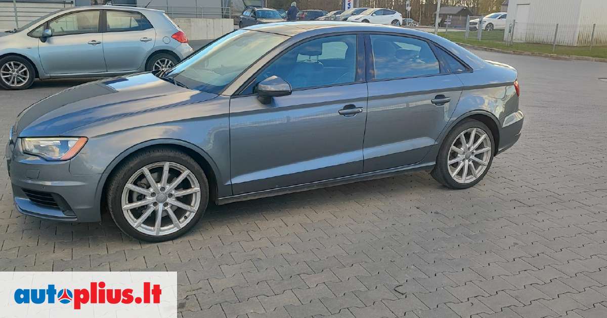 Audi A3, 1.8 l., saloon / sedan 2016 m., | A29568963
