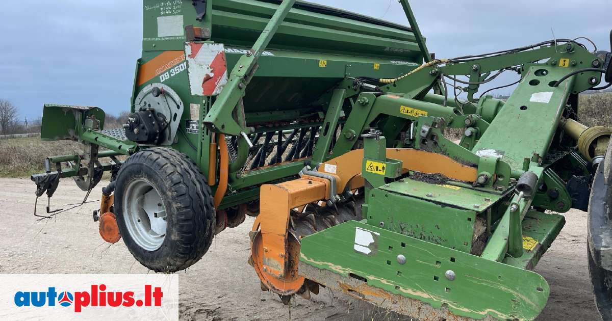 Amazone D9 3500, seeders, planters 2014-01 m., | A29570187
