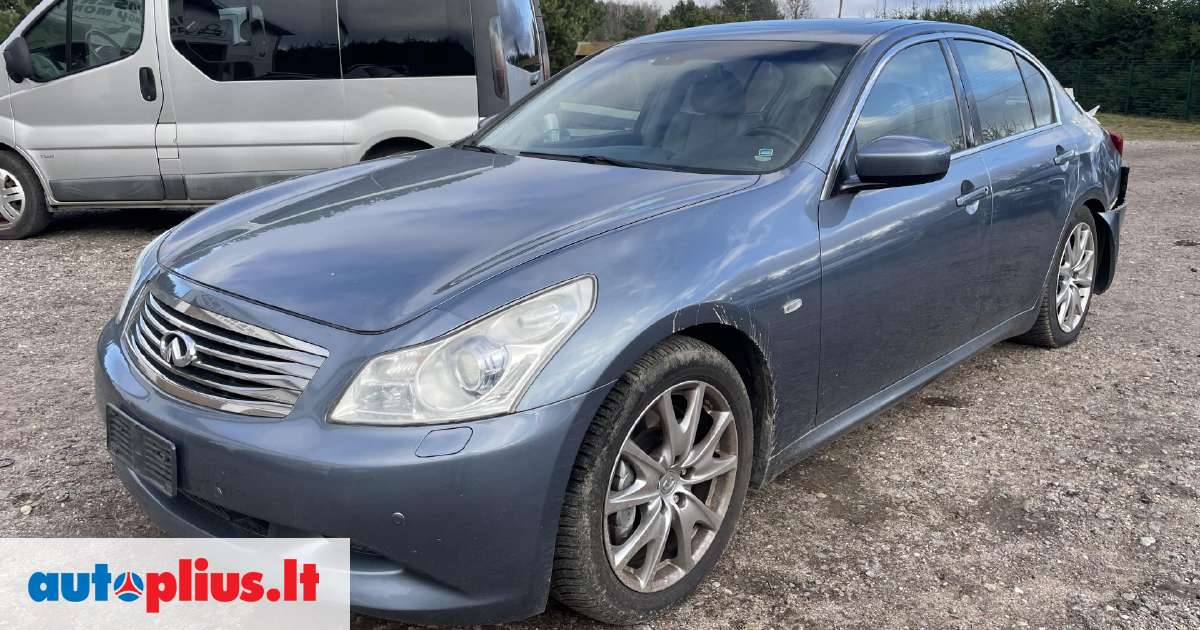 Infiniti G37, 3.7 l., sedanas 2009 m., | A29571173