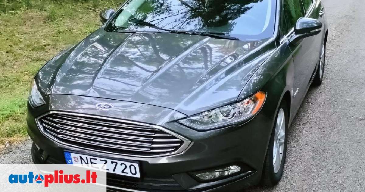Ford Fusion, 2.0 l., sedans 2018 m., | A29564743
