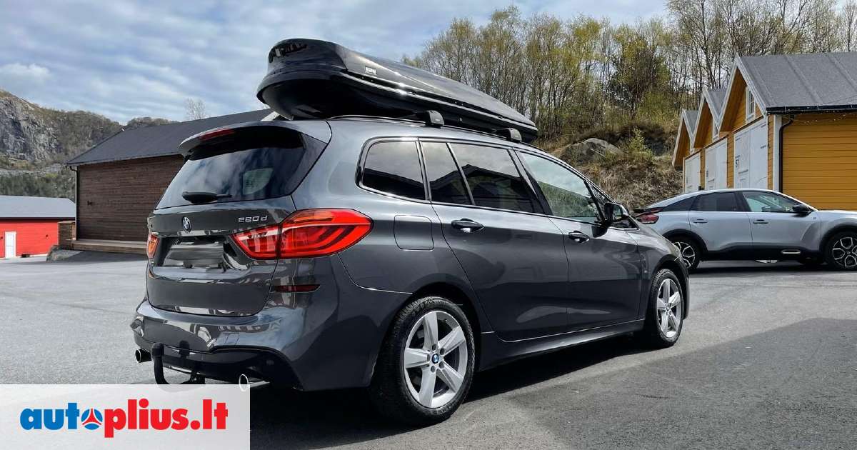BMW 220 Gran Tourer, 2.0 l., vienatūris 2016-07 m., | A29578651