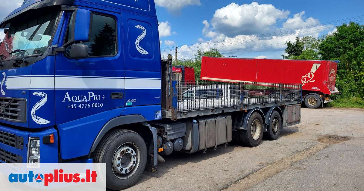 Volvo Fh12, platformos 2007 m., | A29582433