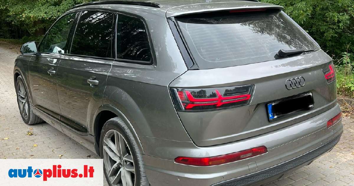 Audi Q7, 3.0 l., off-road / crossover 2018-07 m., | A29588551
