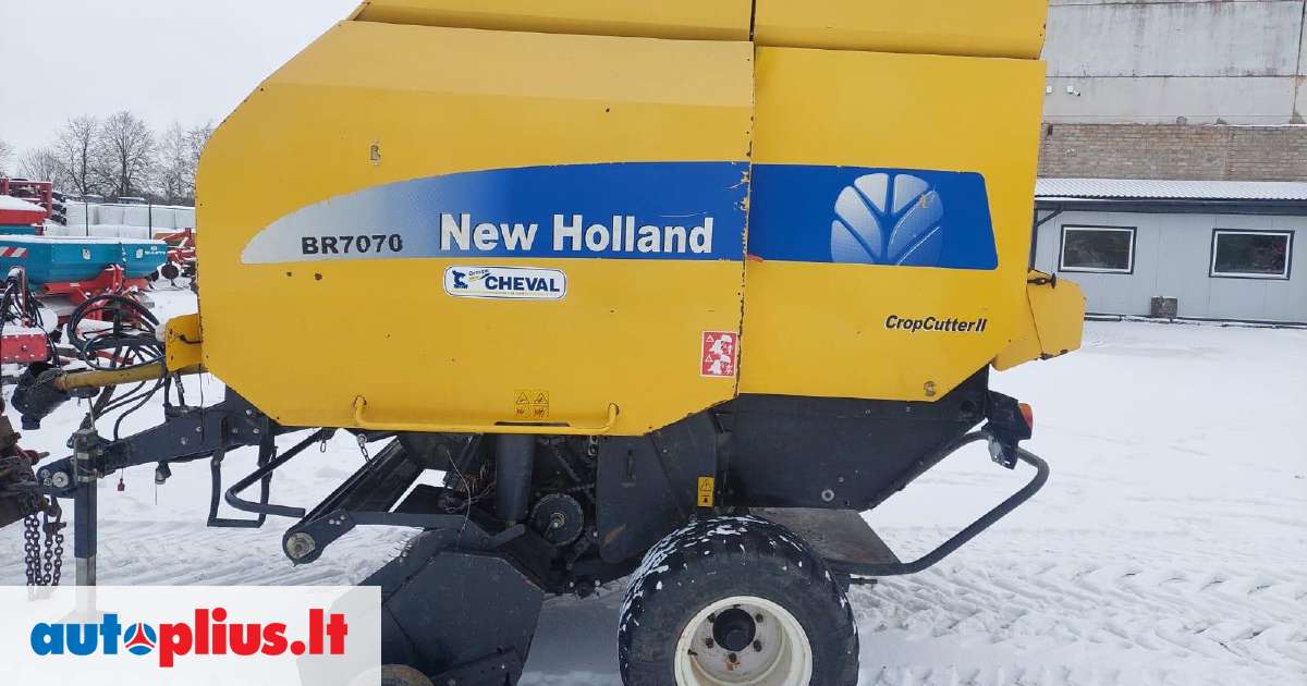New Holland BR 7070 CropCutter II, presai 2014 m., | A29592841