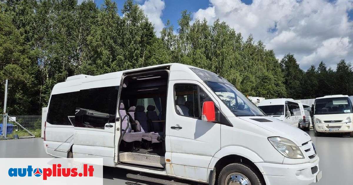 Mercedes-Benz Sprinter 518 - VIP - 17-seater, turistiniai 2008-10 m ...