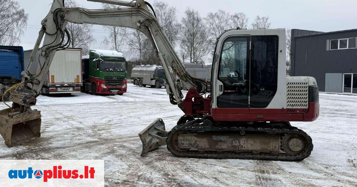 Takeuchi Celtniecības un ceļu būves tehnika | Autoplius.lt