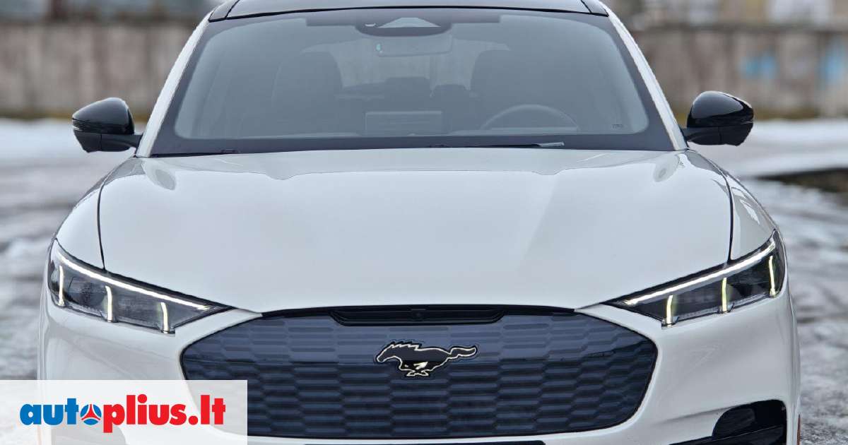 Ford Mustang Mach-E, 100 kWh, off-road / crossover 2023 m., | A29603611