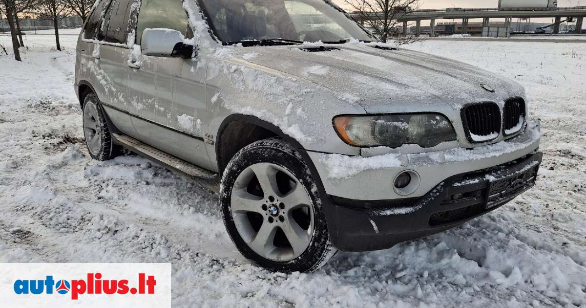 BMW X5 X5 dalys e53 kėbulas m62b44 v8 variklis su dujų įranga europ ...