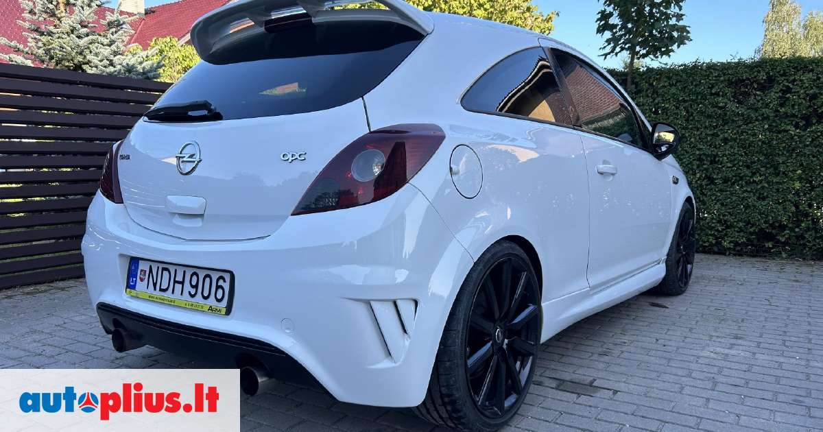 Opel corsa opc, Naudoti automobiliai | Autoplius.lt