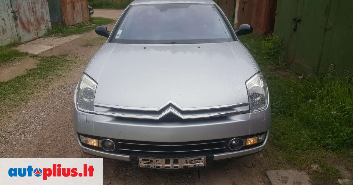 Citroen C6, EZRC 2.2HDi 4HT DW12B, dalimis. Ezrc grey aluminium ...