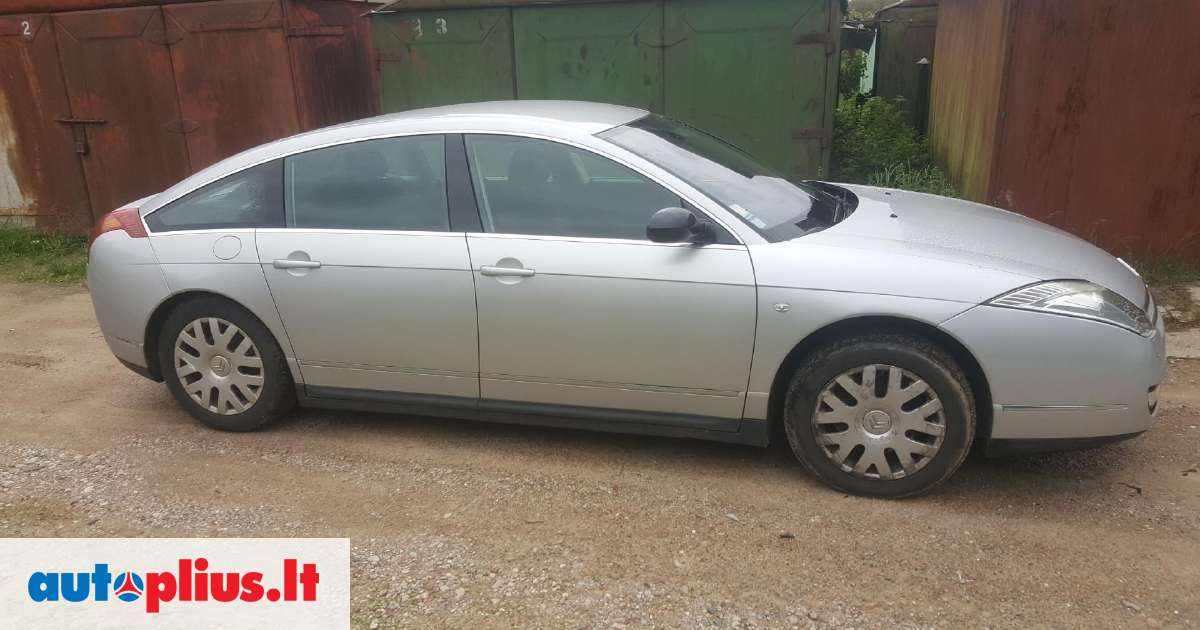 Citroen C6, EZRC 2.2HDi 4HT DW12B, dalimis. Ezrc grey aluminium ...