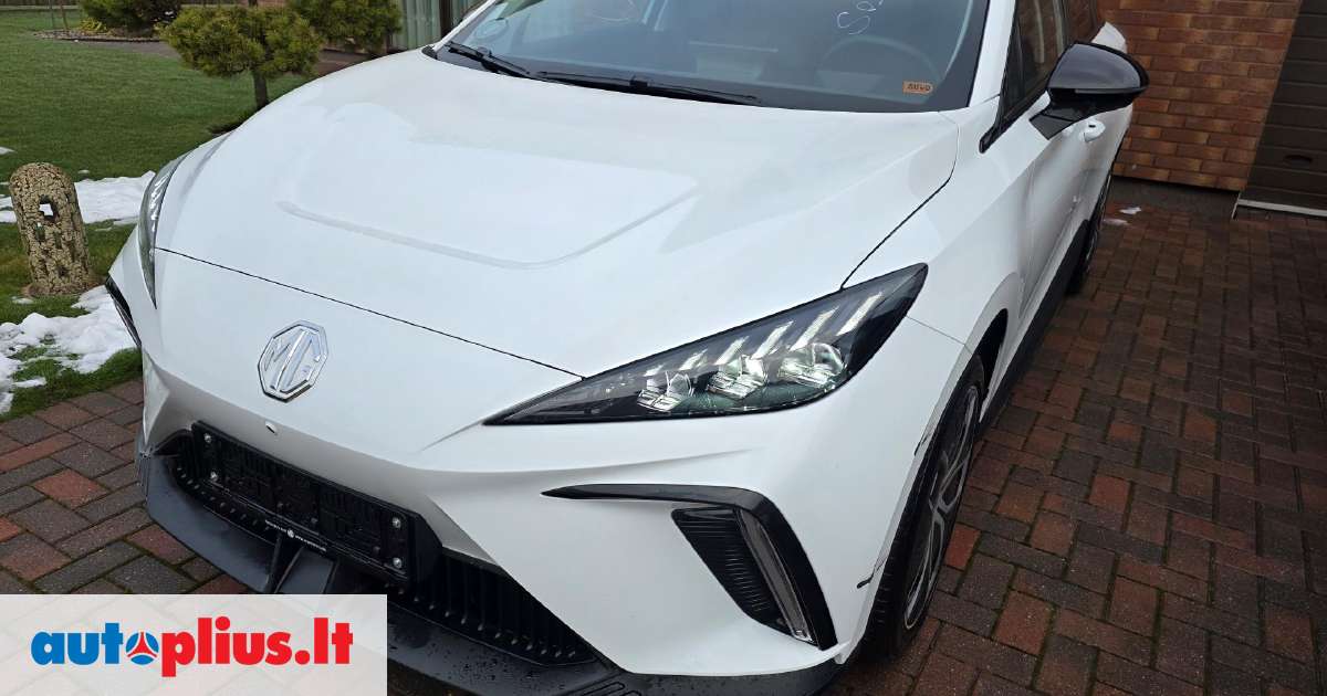 MG MG4 EV, 64 kWh, hečbekas 2025-05 m., | A29627069