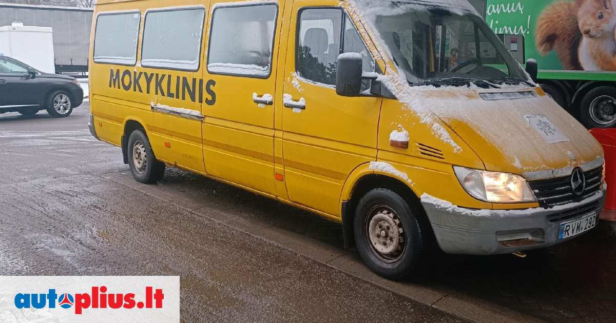 Mercedes-Benz Sprinter, 2.2 l., keleivinis mikroautobusas 2002-03 m., | A29626571