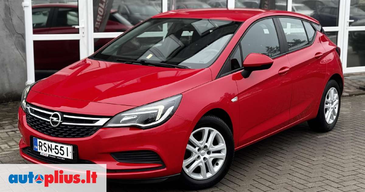Opel Astra, 1.0 l., hečbekas 2016-06 m., | A29627605