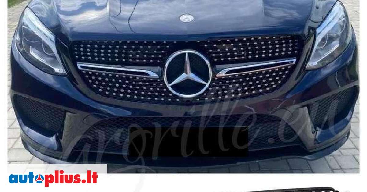 Mercedes-Benz GLE Coupe klasė, Diamond grille, Complete mercedes benz ...