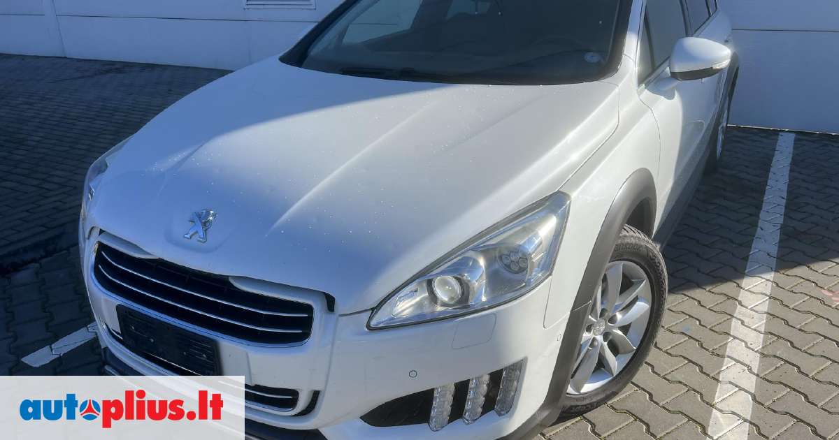 Peugeot 508 RXH, 2.0 l., universalas 2013-09 m., | A29637655