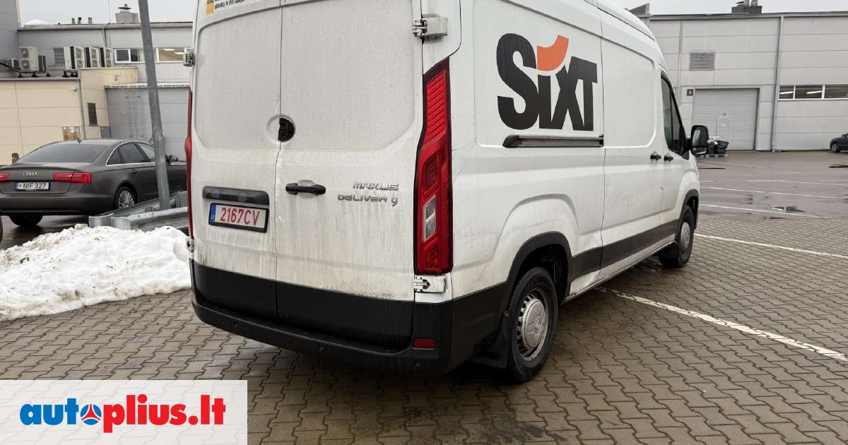 Maxus Deliver 9, 2.0 l., komercinis 2023-08 m., | A29639333