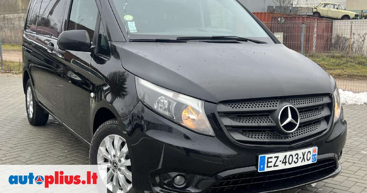 Mercedes-Benz Vito, 2.1 l., komercinis 2018-08 m., | A29655451