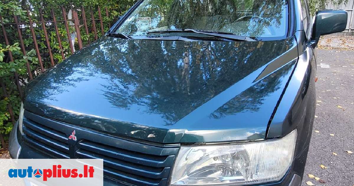 Mitsubishi Space Wagon, 2.4 l., vienatūris 2001-12 m., | A29664217