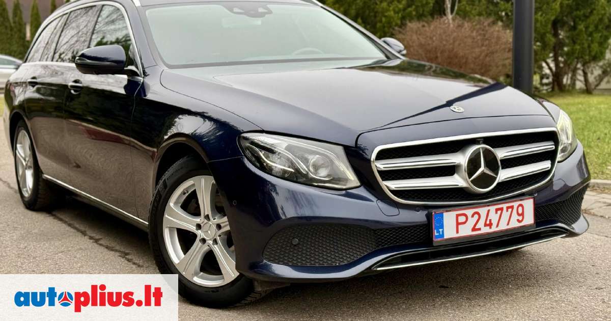 Mercedes-Benz E220, 2.0 l., universalas 2017-06 m., | A29657941
