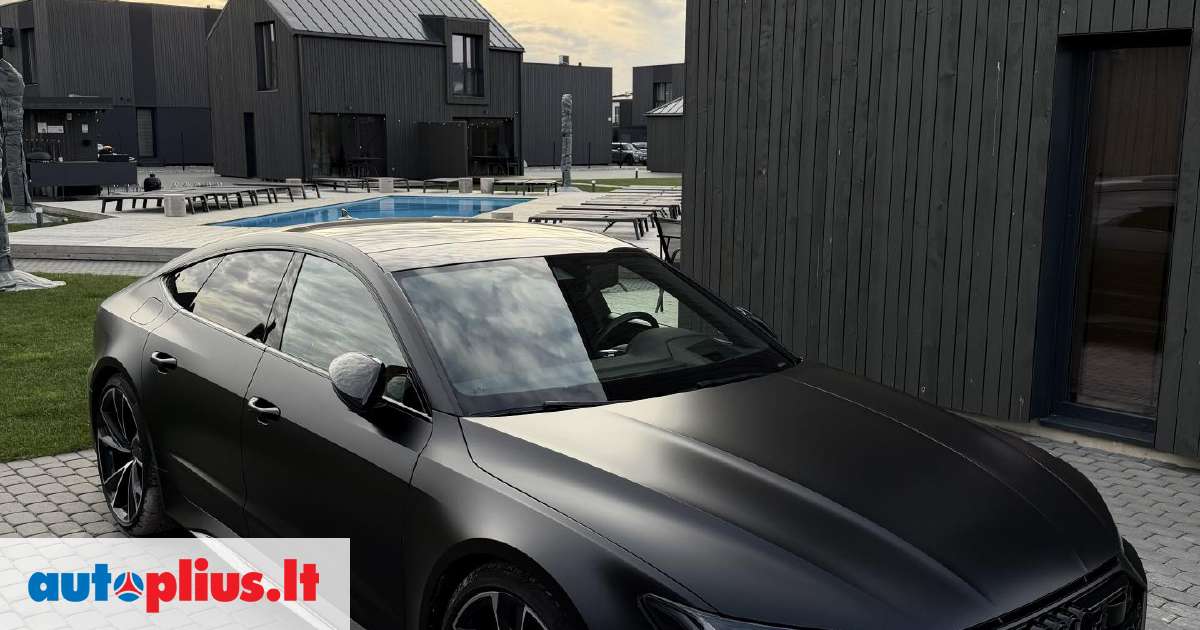 Audi RS 7, 4.0 l., kupė (coupe) 2021-07 m., | A29664411