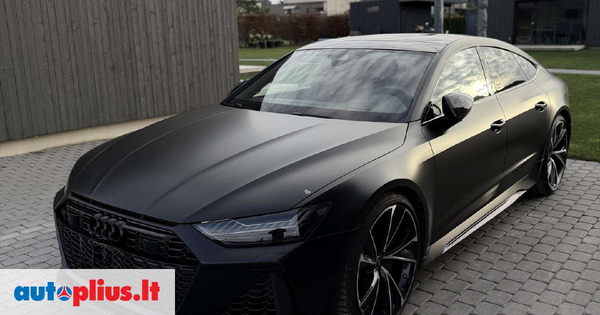 Audi RS 7, 4.0 l., kupė (coupe) 2021-07 m., | A29664411