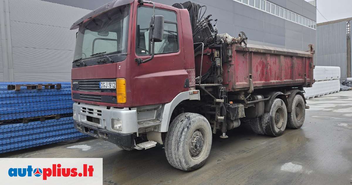 DAF 360 ati, dumpers with crane 1996-08 m., | A29665585