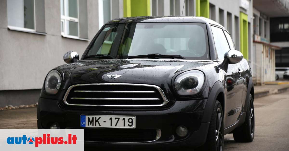 Mini Paceman, 1.6 l., Хэтчбек 2013-07 m., | A29669059