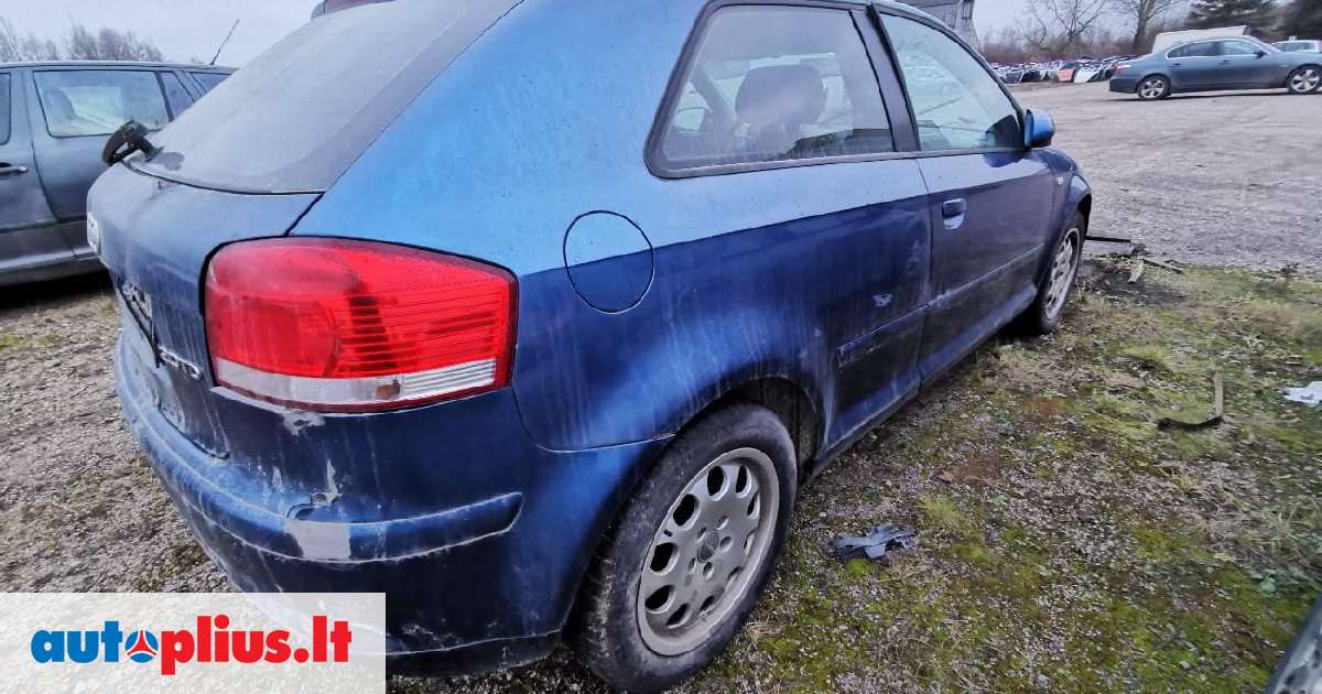 Audi A3 for parts. 2026 1 18 pigios dalys utenoje 37068744056 ardoma ...
