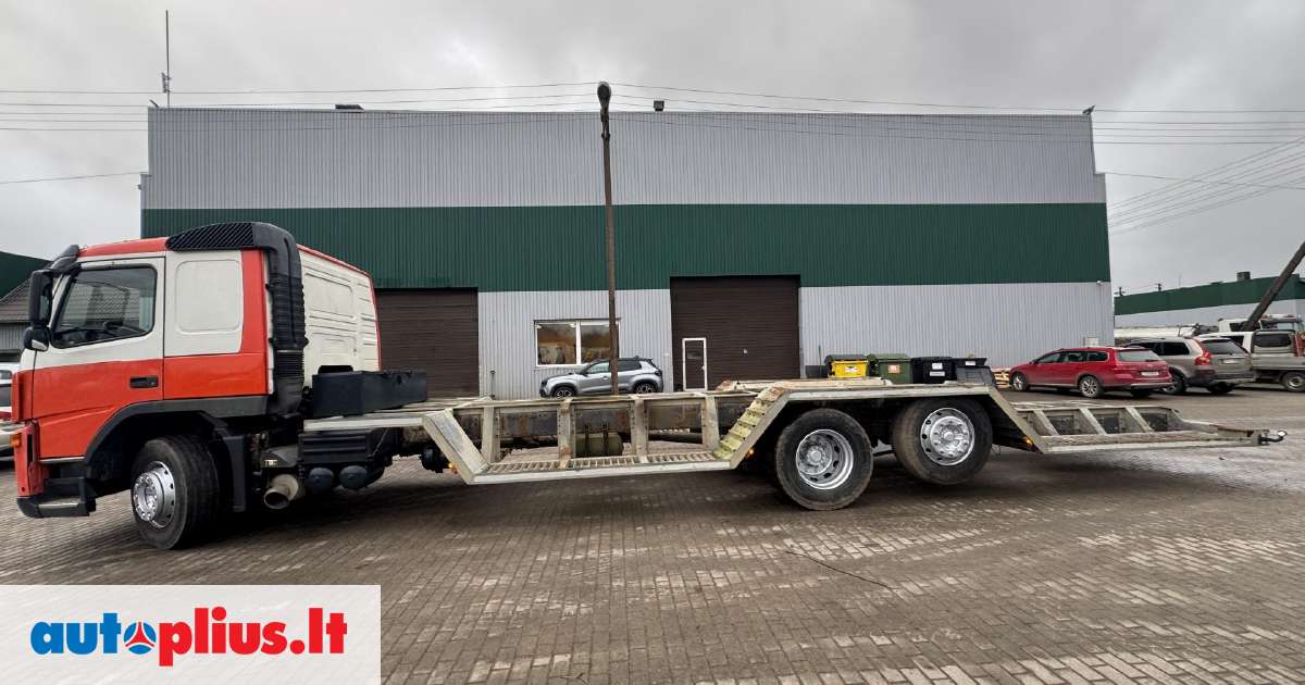 Volvo FM12 6x2 For forestry tractor transportation, autovežiai 2005-01 ...