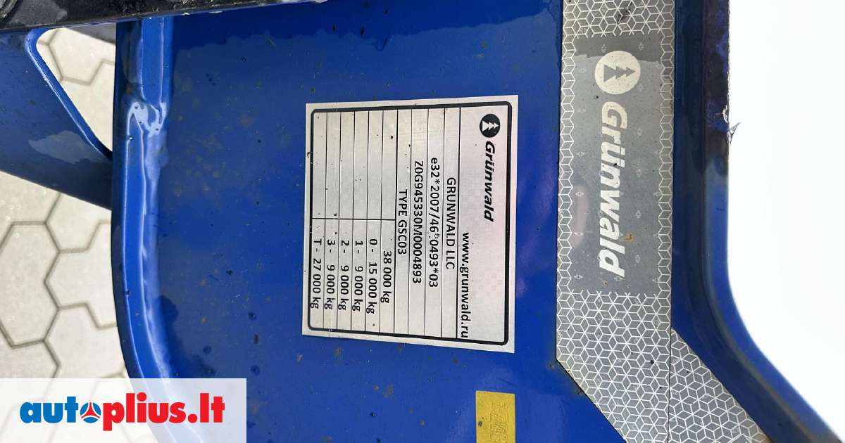 GRUNWALD GSC03, container 2021-10 m., | A29686033