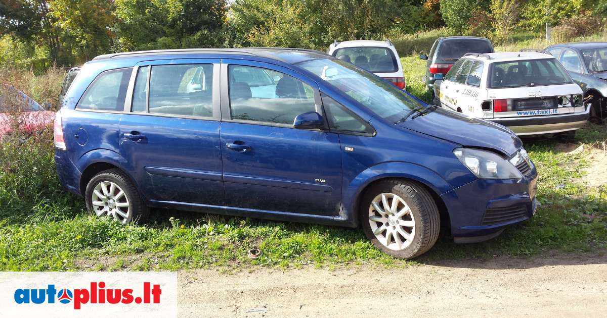 Opel Zafira, direct, Automobilis parduodamas dalimis galime pasiūlyti ...
