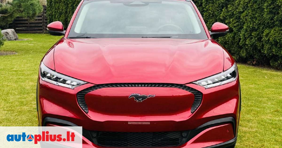 Ford Mustang Mach-E, 99 kWh, off-road / crossover 2021-06 m., | A29692555