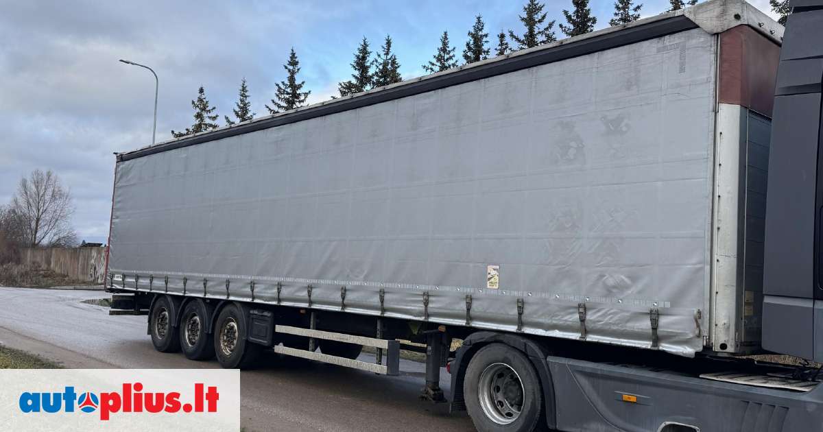 Schmitz SCS 24/L-13.62 EB, užuolaidinės / tentinės 2011-05 m., | A29693449