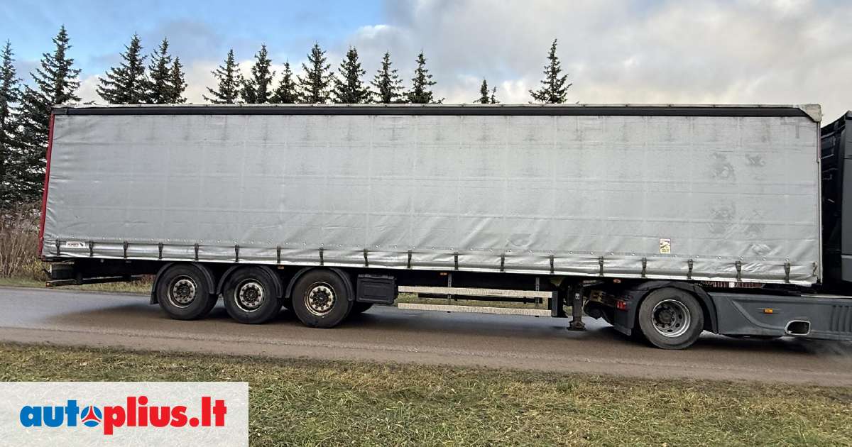 Schmitz SCS 24/L-13.62 EB, užuolaidinės / tentinės 2011-05 m., | A29693449