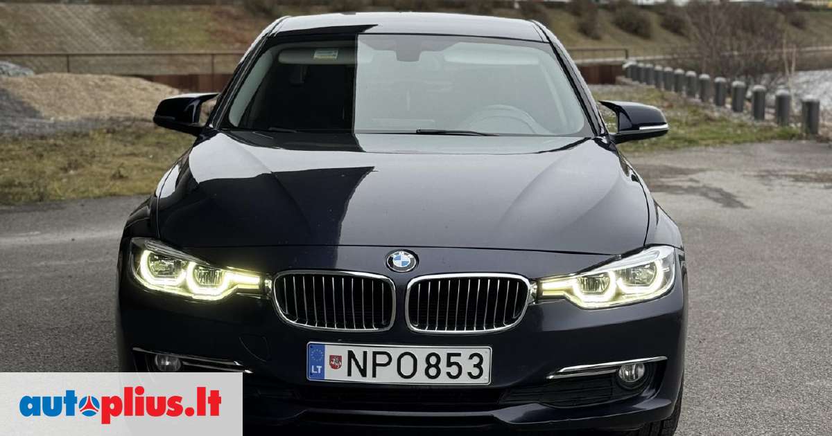 Bmw 320 luxury 2014, Naudoti automobiliai | Autoplius.lt