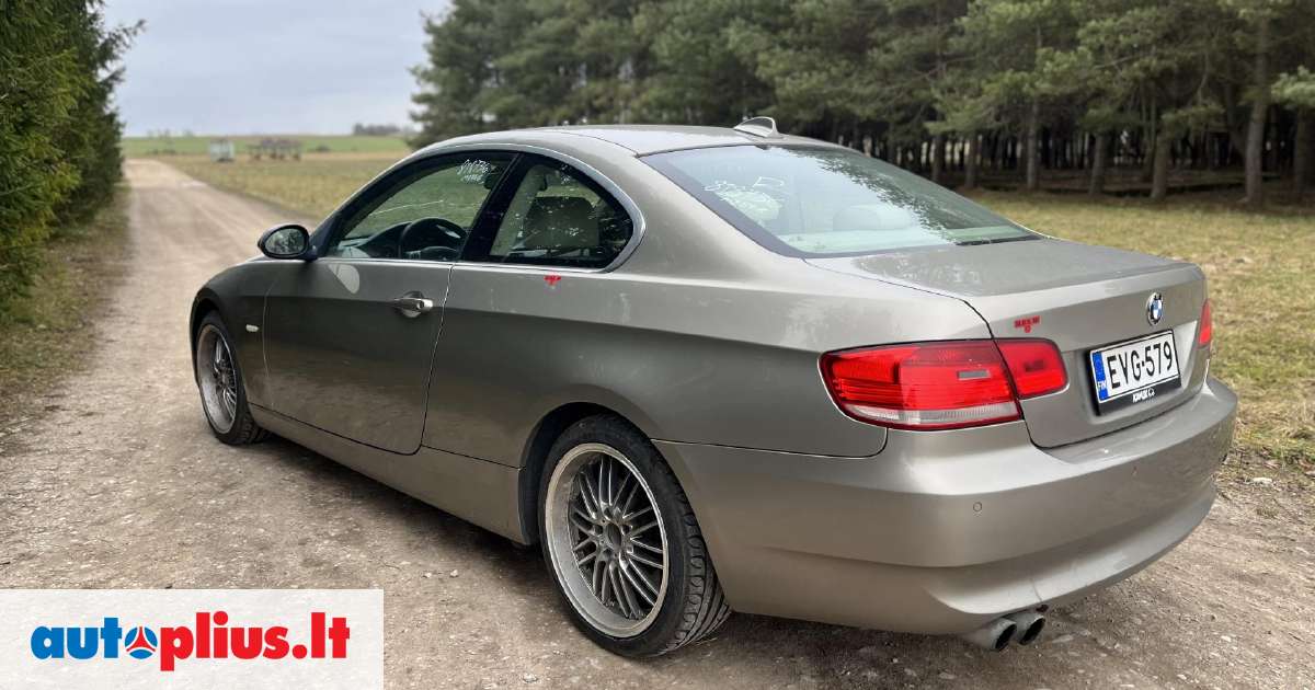 BMW 325, 3.0 l., kupė (coupe) 2008 m., | A29347108