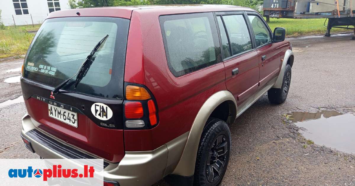 Mitsubishi Pajero Sport, 2.5 l., off-road / crossover 2002-10 m ...