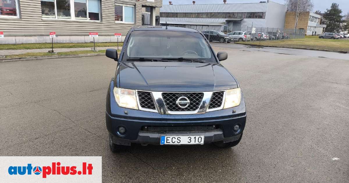 Nissan Navara, 2.5 l., pikapas 2006-12 m., | A29704289