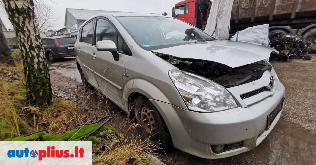 Toyota Corolla Verso по частям. 2025 12 31 pigios dalys vilniuje ...