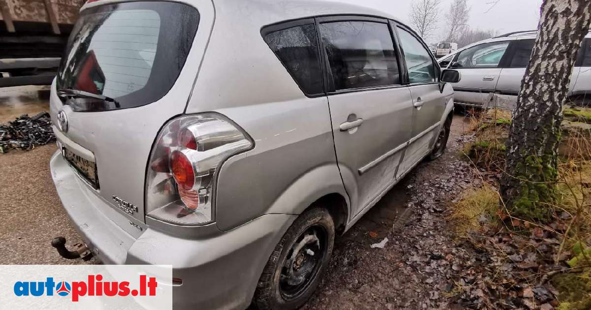 Toyota Corolla Verso по частям. 2025 12 30 pigios dalys vilniuje ...