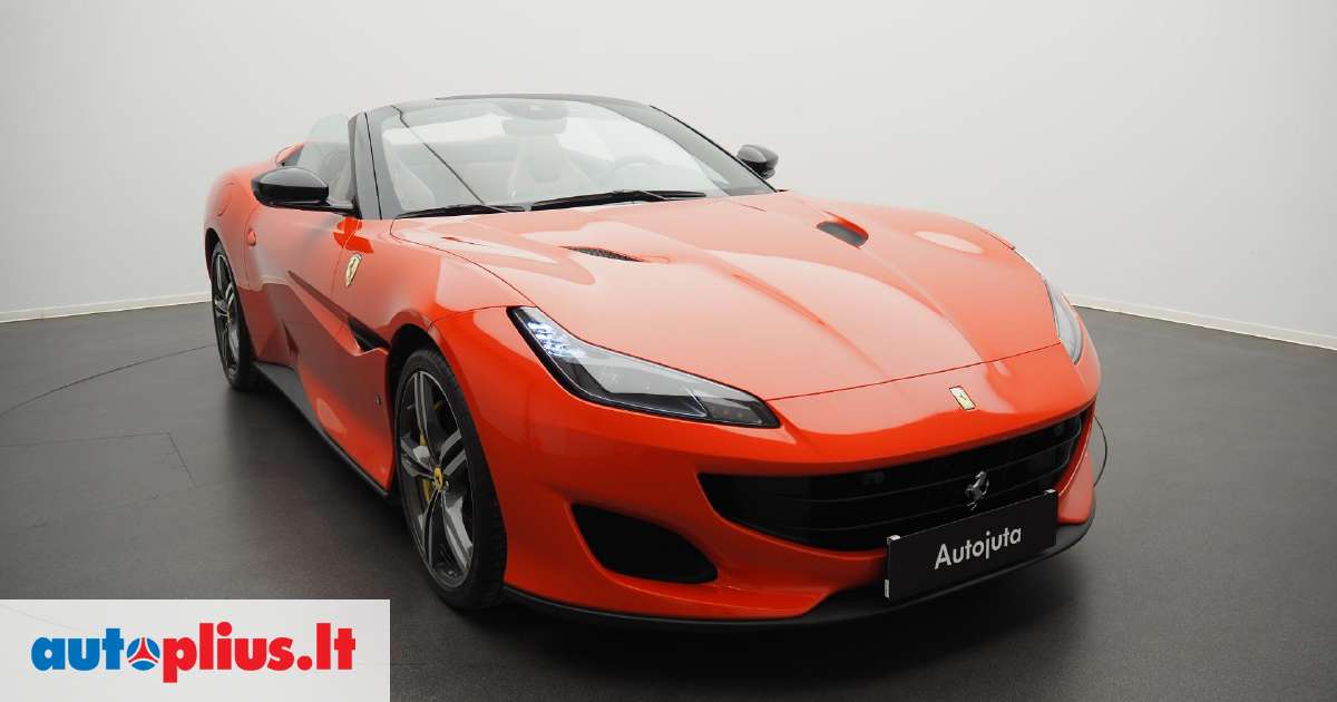 Ferrari Portofino, 3.9 l., kabrioletas 2020-06 m., | A29714275