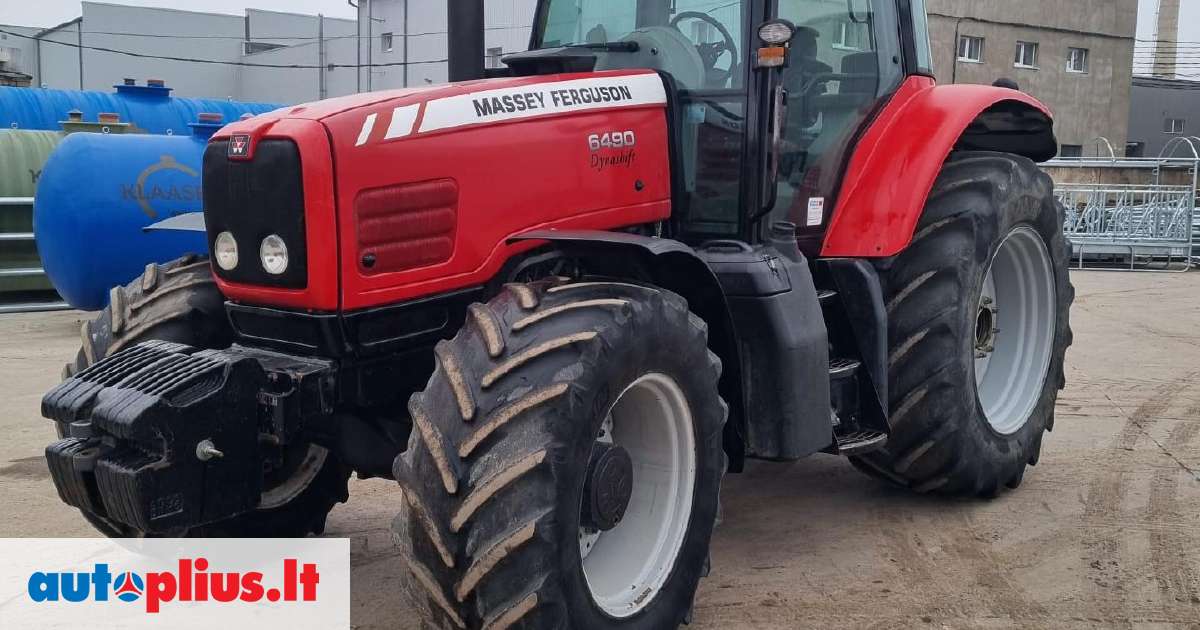 Massey Ferguson 6490, traktoriai 2006-10 m., | A29715913