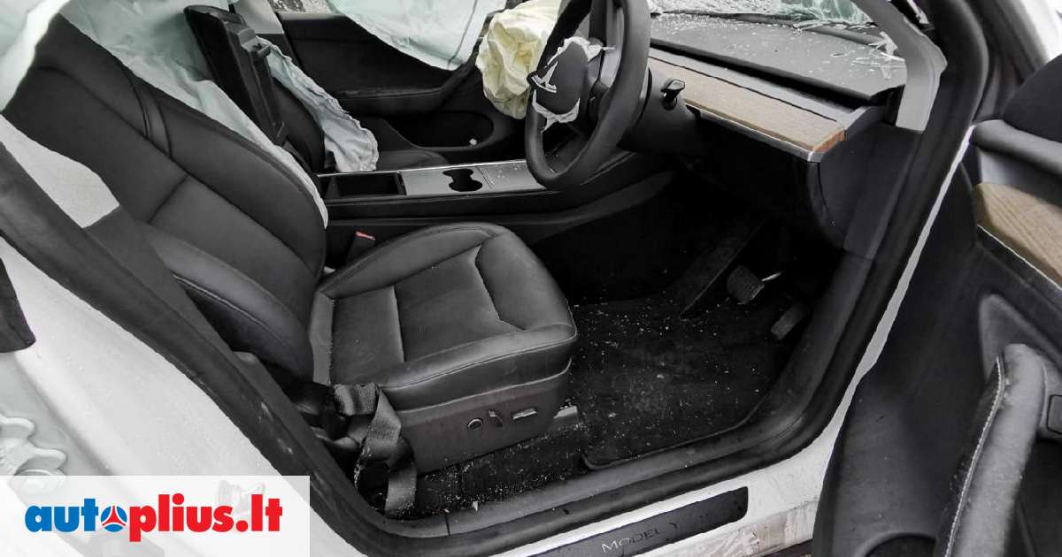 Tesla Model Y for parts. 2026 1 18 pigios dalys utenoje 37068744056 ...