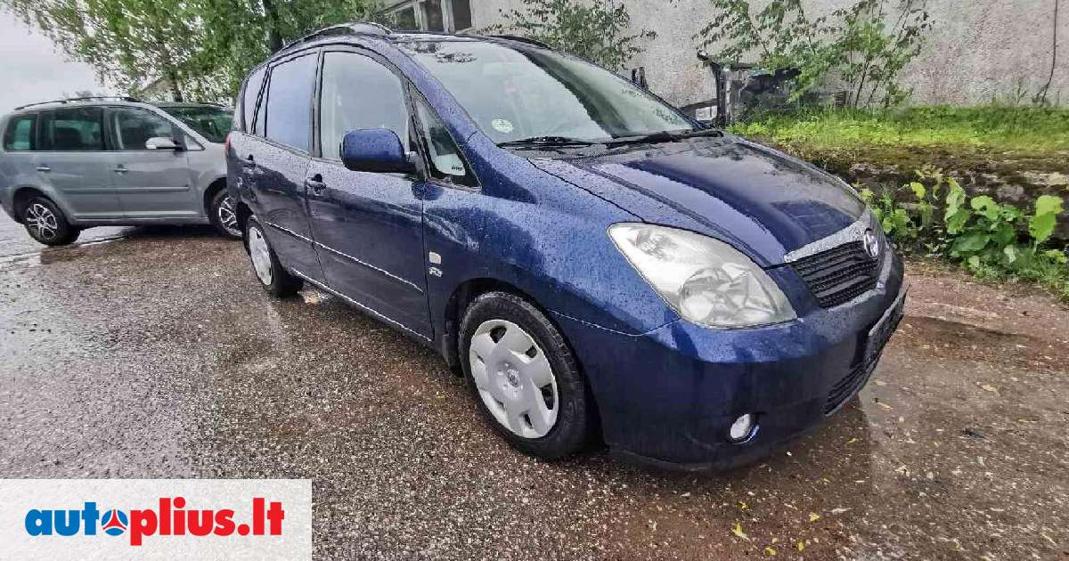 Toyota Corolla Verso по частям. 2025 12 28 pigios dalys utenoje ...