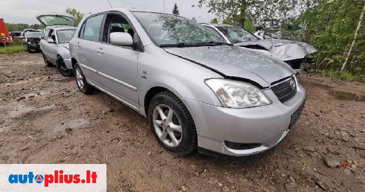Toyota Corolla rezerves daļās. 2025 12 27 pigios dalys utenoje ...