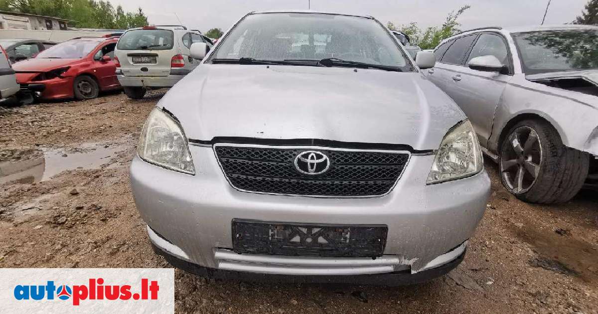 Toyota Corolla rezerves daļās. 2025 12 27 pigios dalys utenoje ...