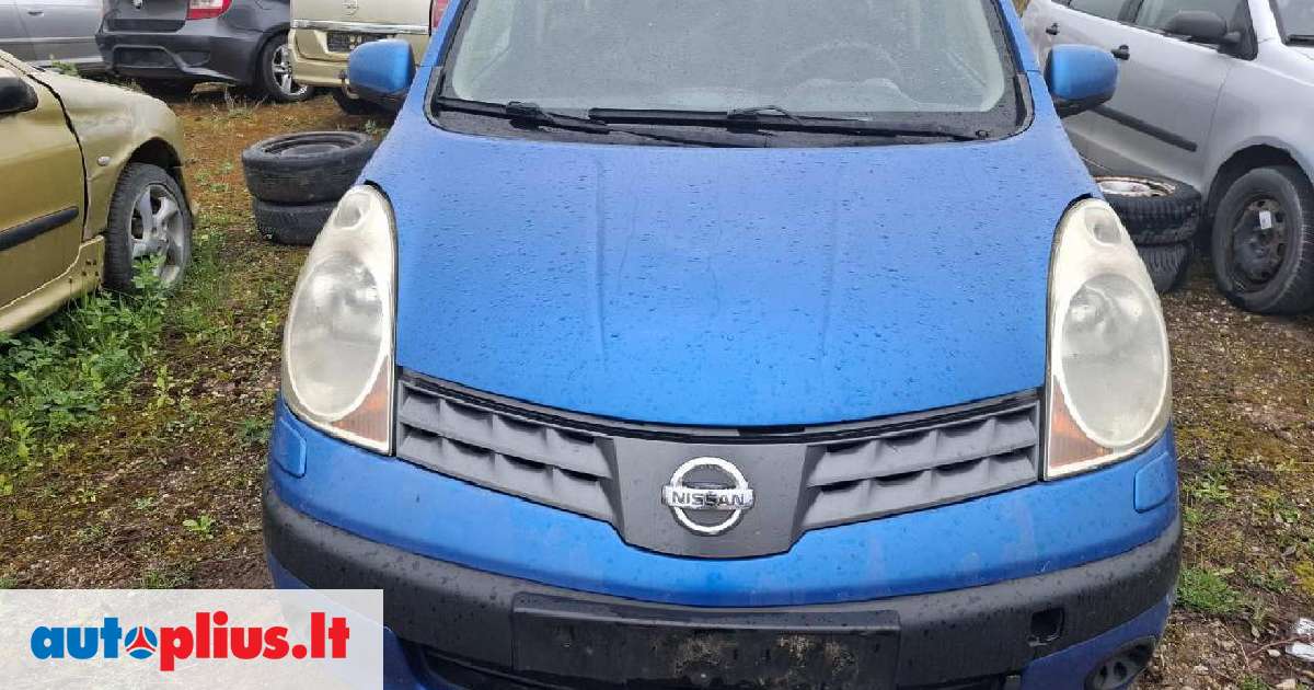 Nissan Note dalimis. 2026 1 14 pigios dalys utenoje 37068744056 ardoma ...