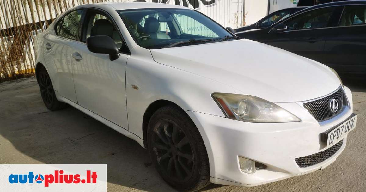 Lexus IS klasė dalimis. 2026 1 08 pigios dalys utenoje 37068744056 ...