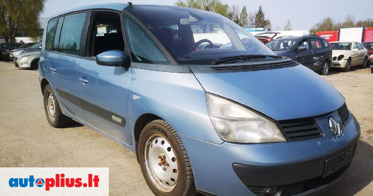 Renault Espace dalimis. 2026 1 15 pigios dalys kaune 37068744056 ardoma ...